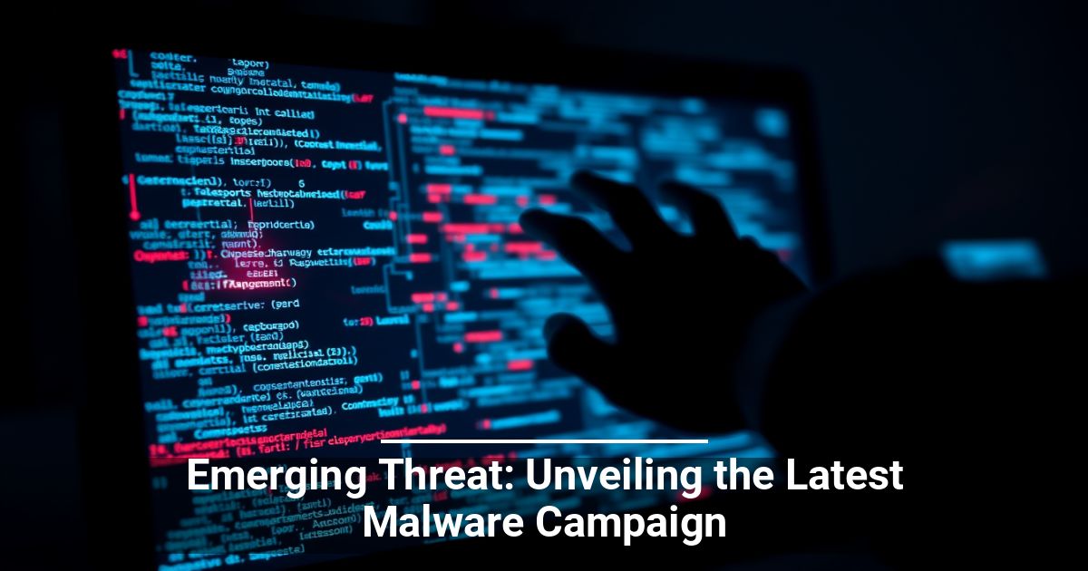 Emerging Threat: Unveiling the Latest Malware Campaign | EZ Network Systems